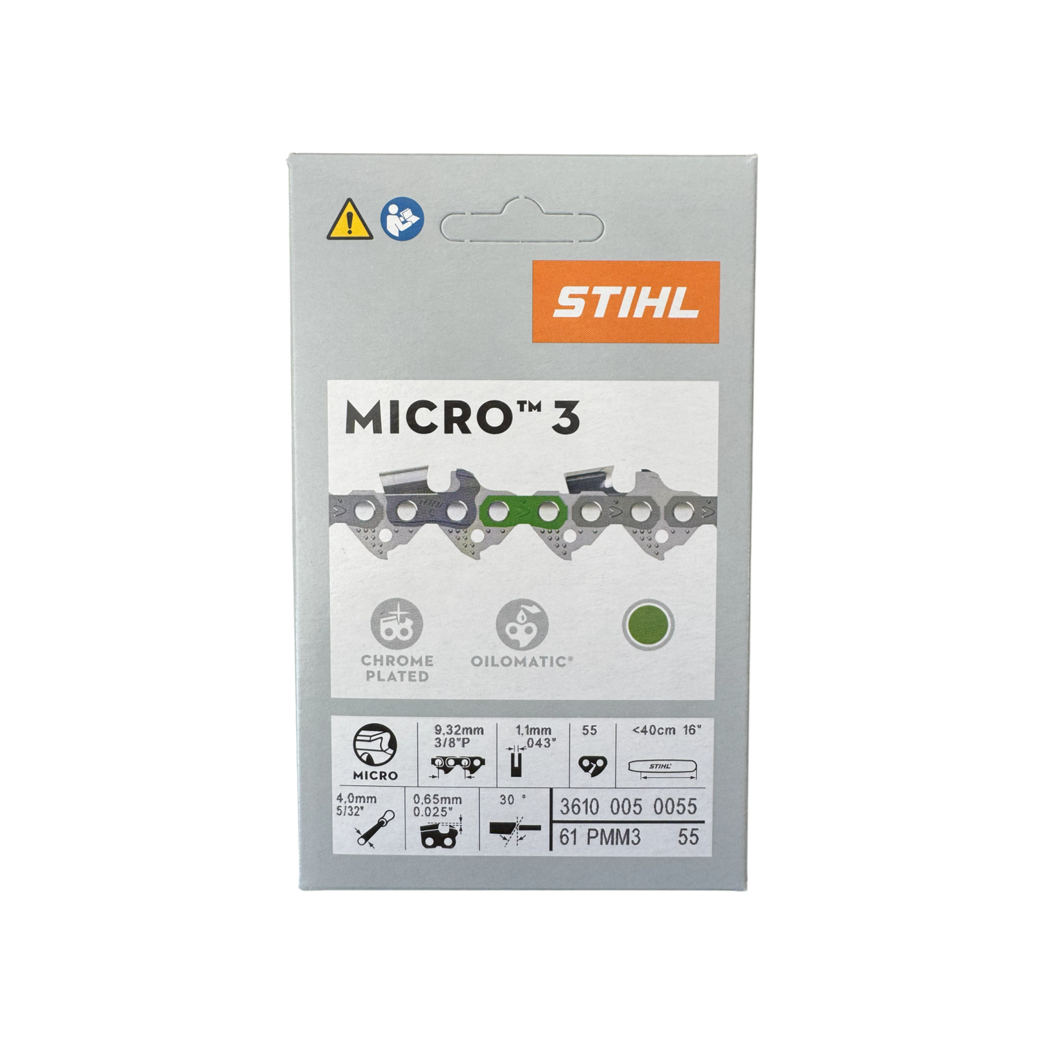 STIHL 16 inch Chain 61 PMM3 55 OEM – My Parts Store