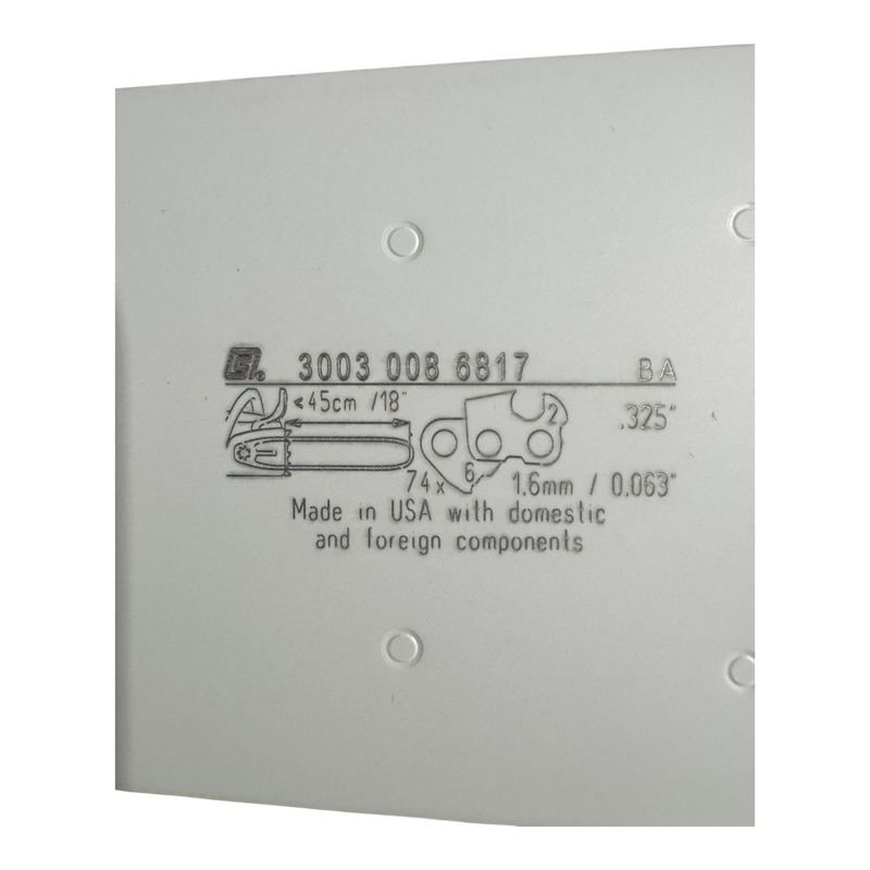 STIHL 18 inch Chainsaw Bar 3003 008 6817 OEM – My Parts Store