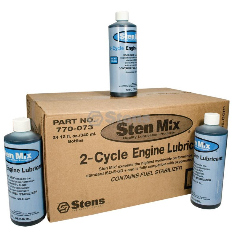 Sten Mix 2-Cycle Oil Twenty-four 12 oz. bottles Stens 770-073 – My ...